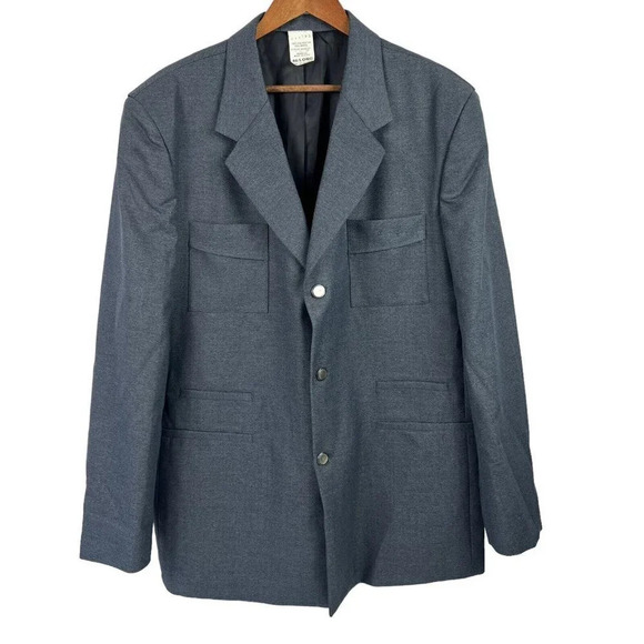 Amtrak UTY Apparel | Suits & Blazers | Mens 97s Gray Wool Blend Amtrak ...